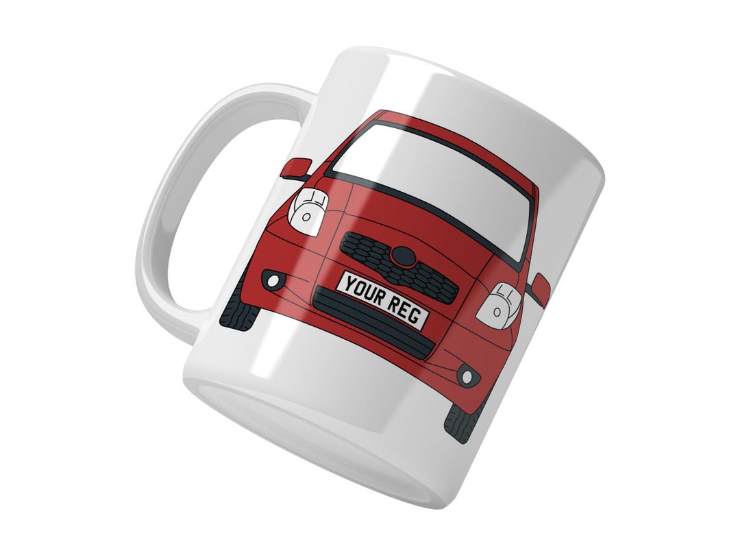 Personalised Toyota Yaris Mug | Custom Car Gift Christmas Birthday ...
