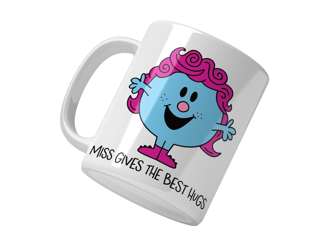 Novelty Miss Gives the Best Hugs Mug | Gifts for Her Love Valentines ...