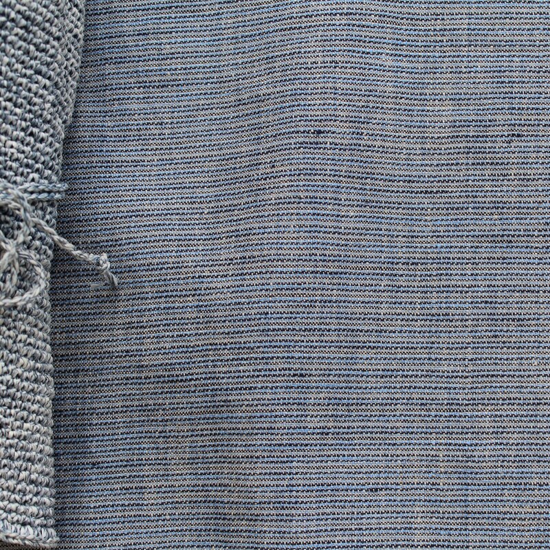 Striped Linen Fabric - Etsy