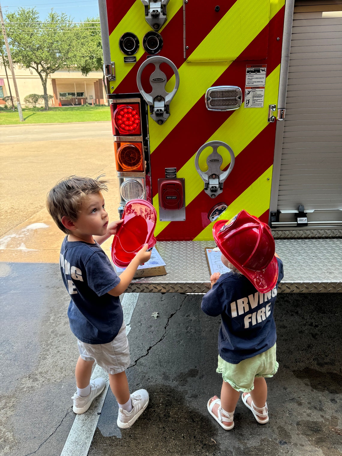 Fire Station Scavenger Hunt Printable: Explore, Discover, and Color ...