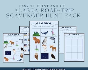 Texas Road-trip Scavenger, Kids Road Trip Games Printable, Family ...