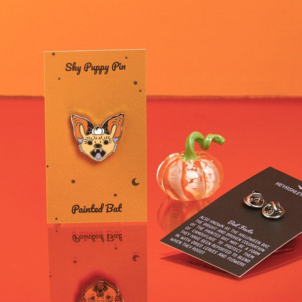 Bat Pin - Etsy