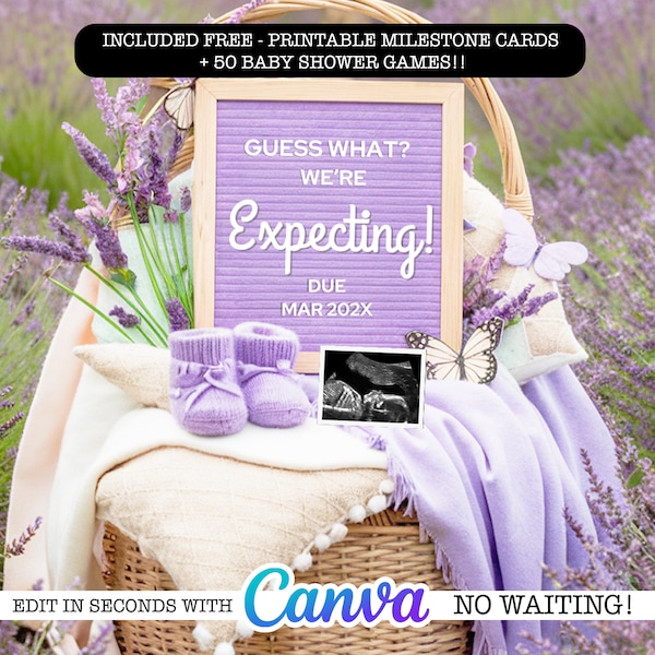 Purple Its a Girl - Etsy