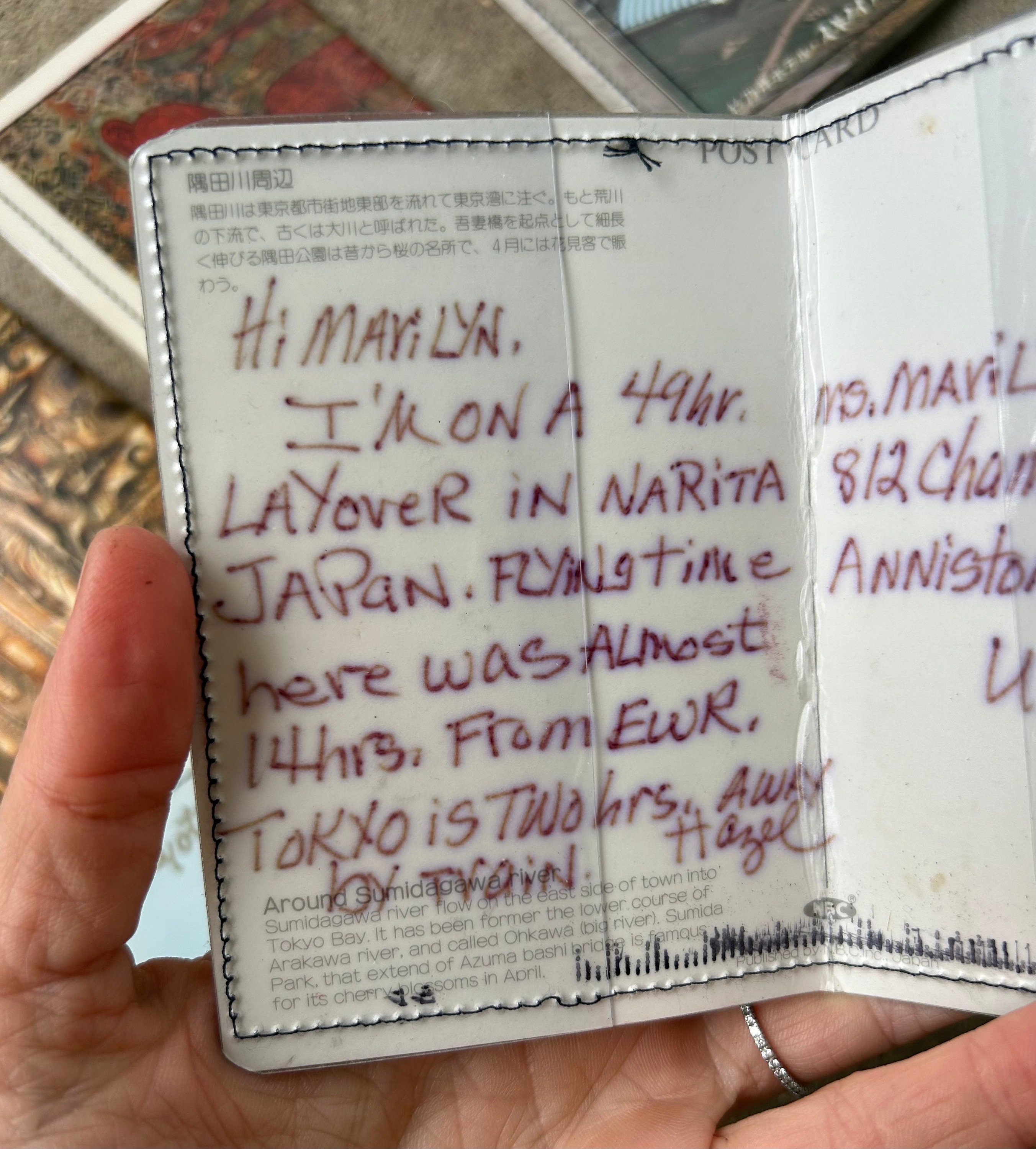 Slim Wallet Vintage Postcards, Maps of Japan, China Choose 1 - Etsy