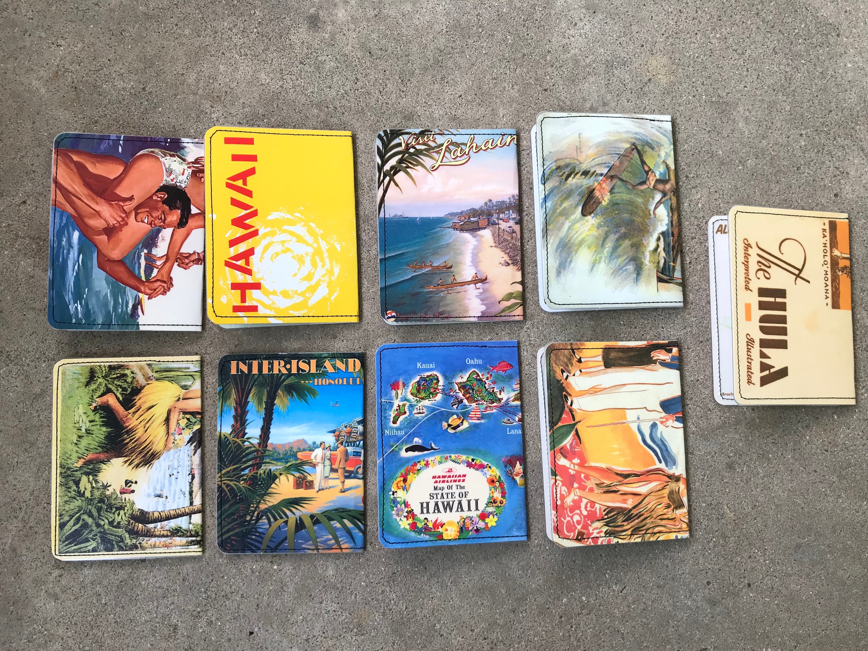 Slim Wallet Hawaii Travel Advertisement Postcard Choose 1 - Etsy