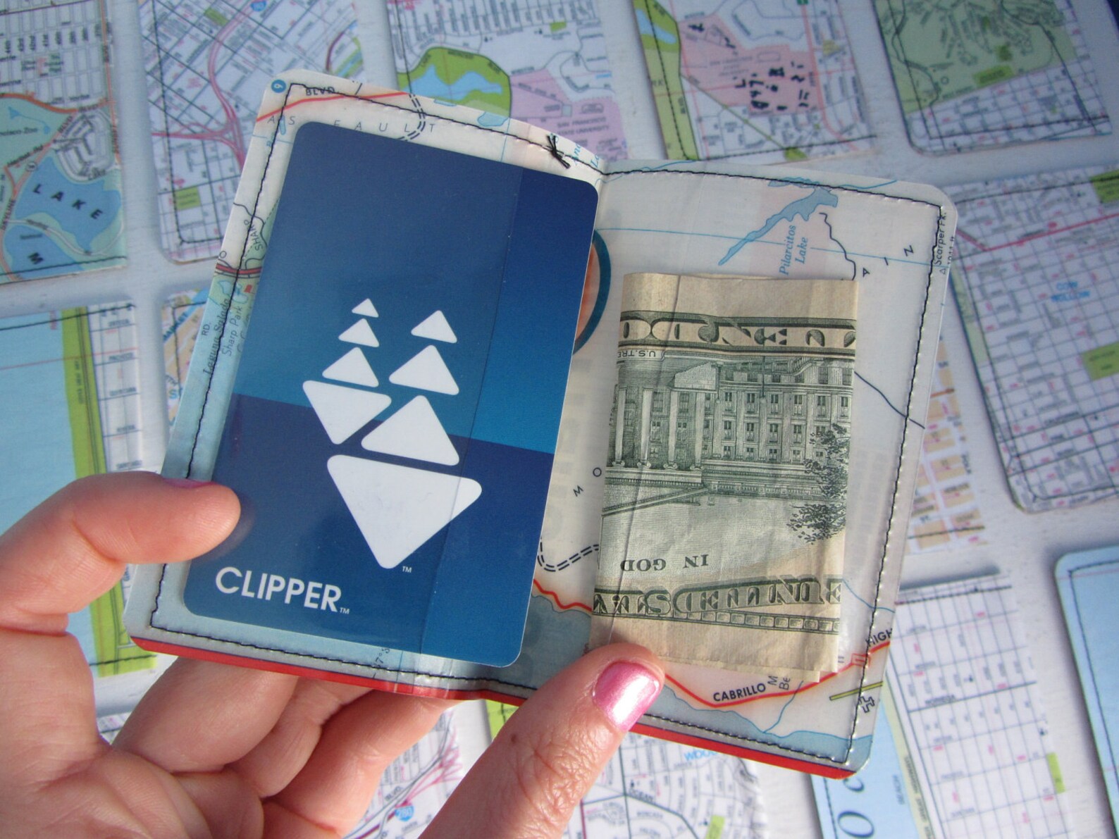 Slim Wallet Vintage Postcards of Germany Choose 1 - Etsy