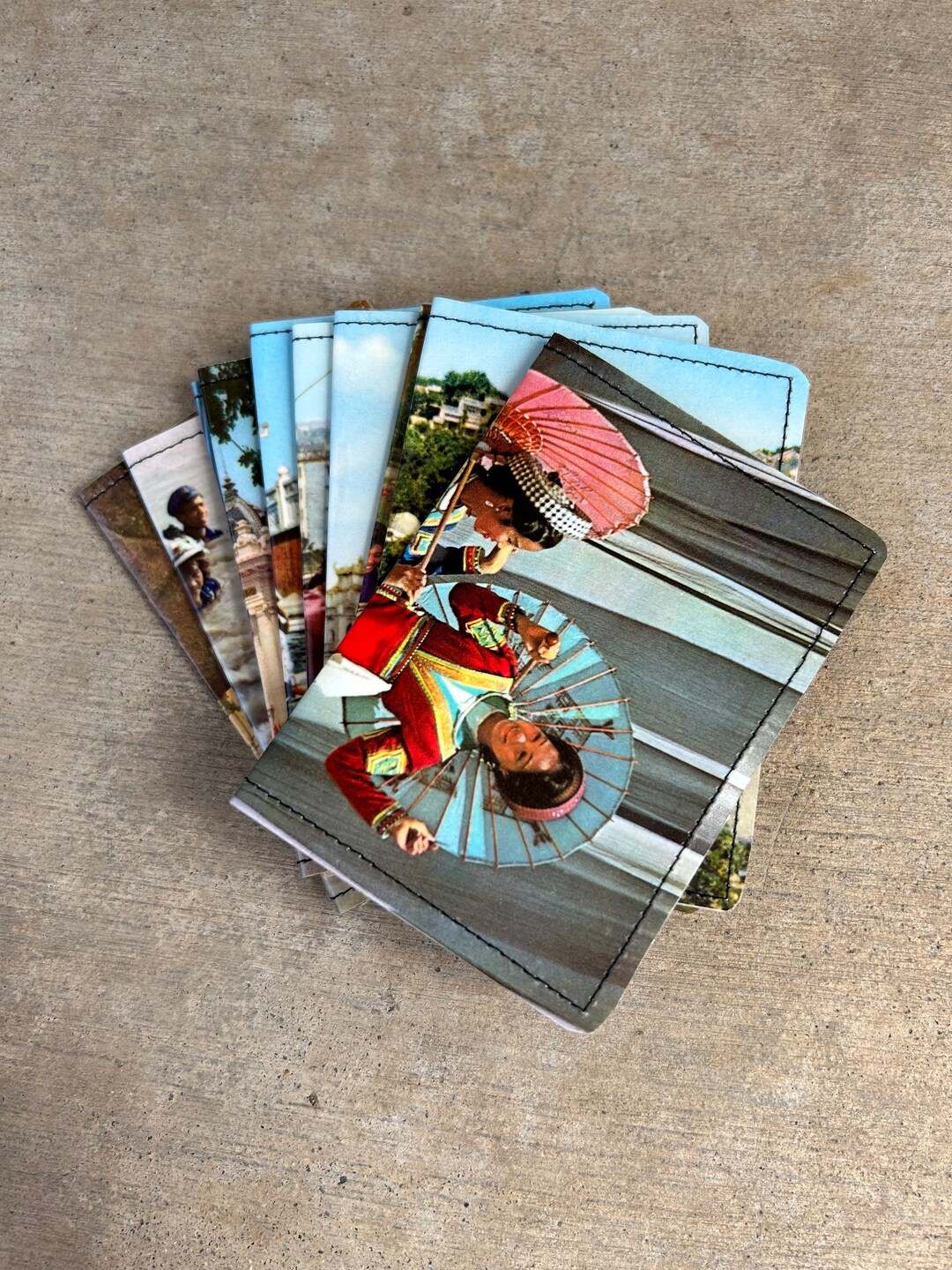Vintage Postcard Wallet- Hanoi, Vietnam - Choose 1 - Etsy