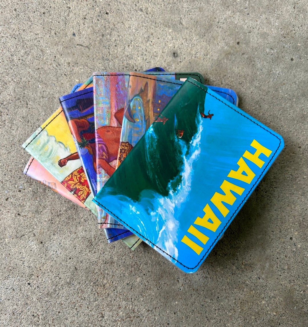 Slim Wallet- Hawaii Postcards- Choose 1 - Etsy