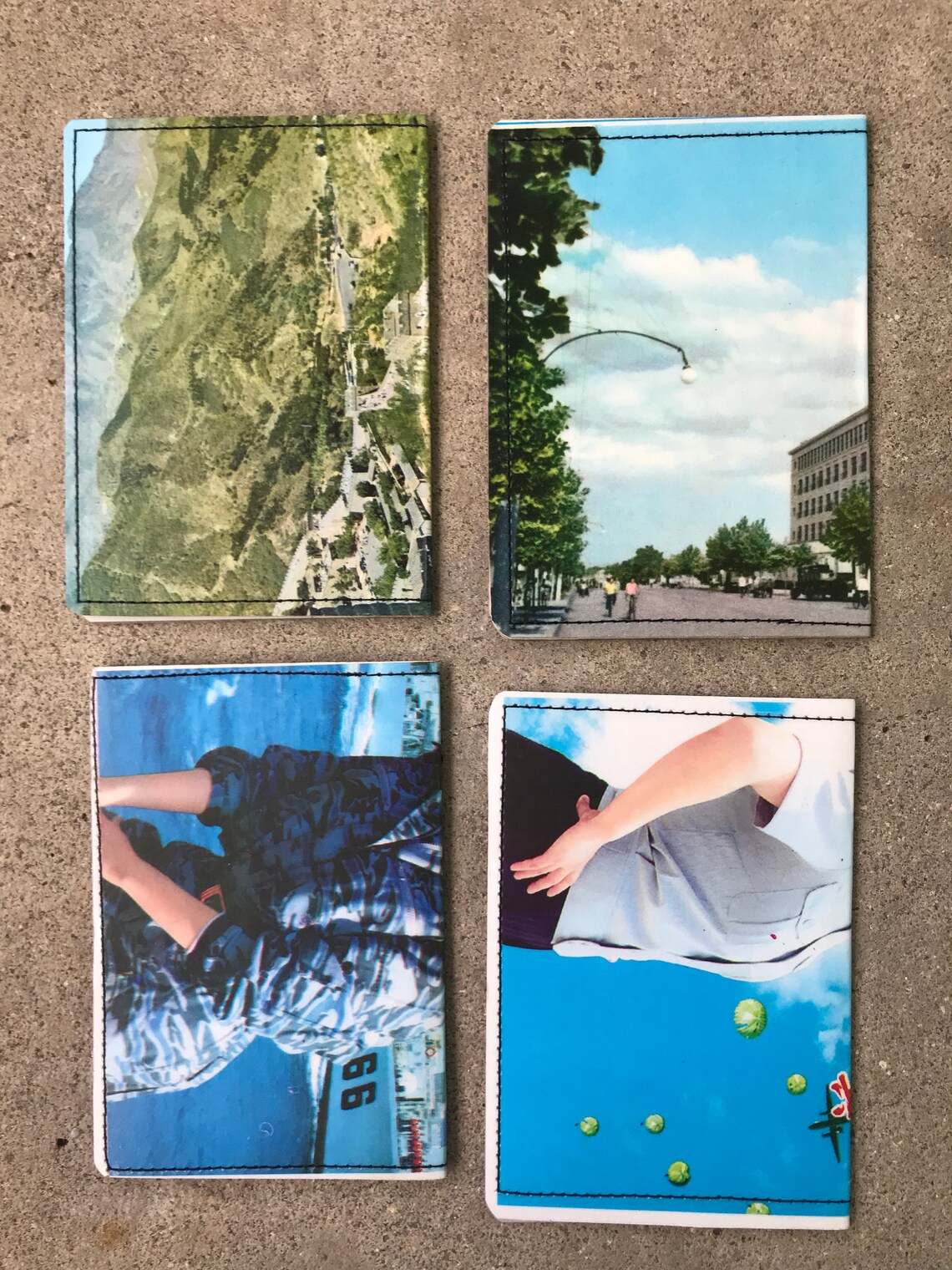 Slim Wallet Vintage Postcards of China Choose 1 - Etsy