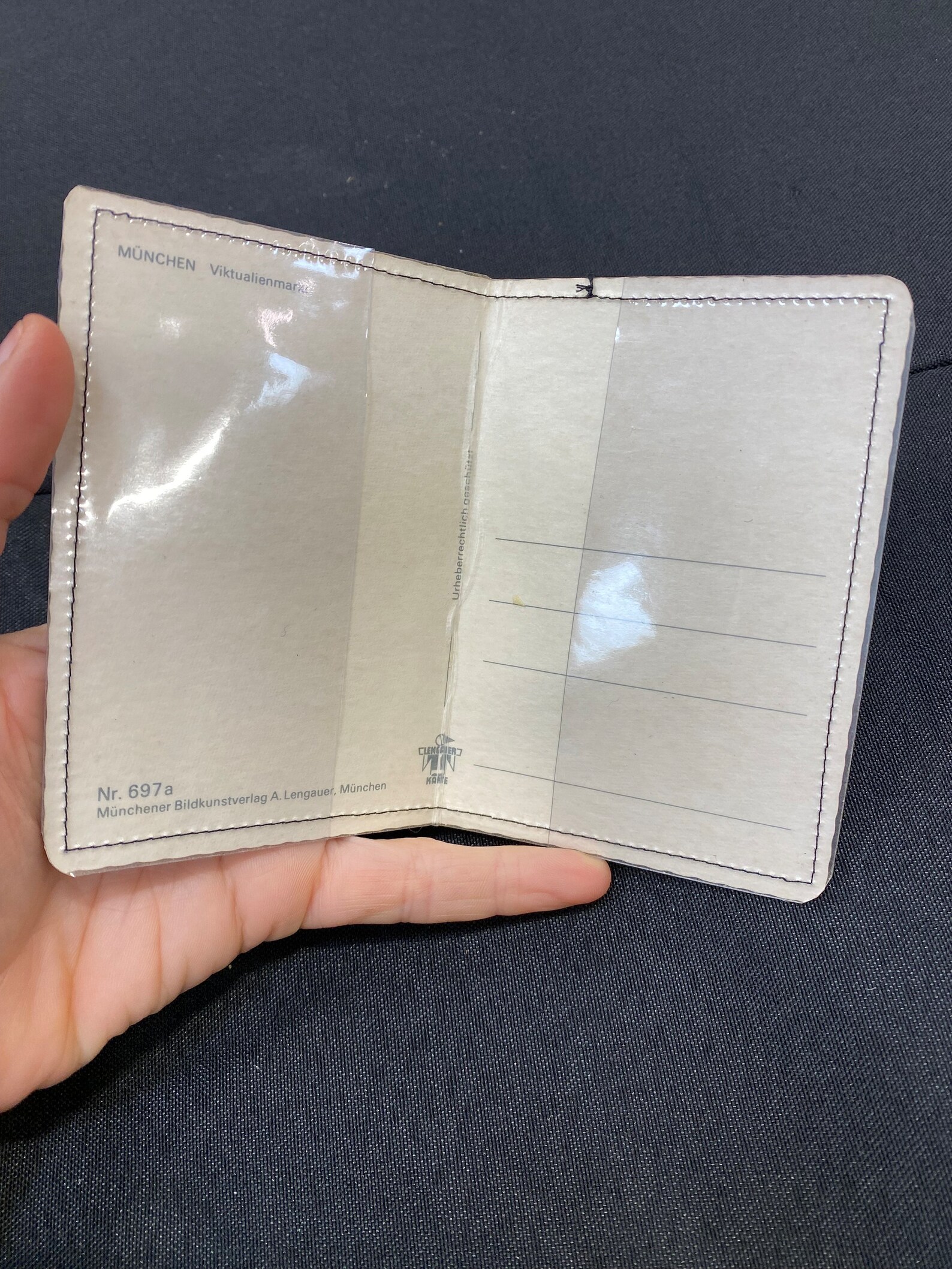 Slim Wallet Vintage Postcards of Germany Choose 1 - Etsy