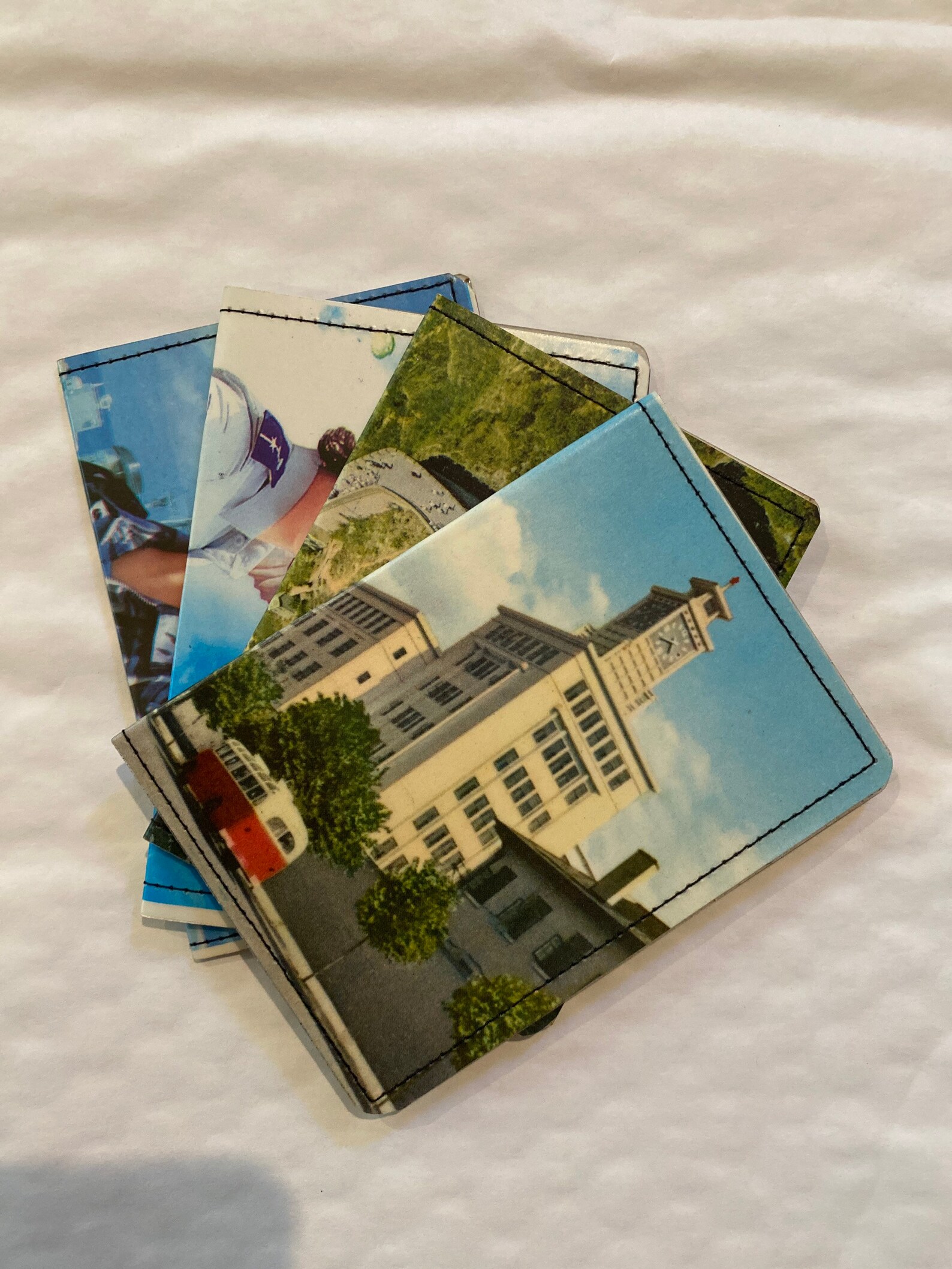 Slim Wallet Vintage Postcards of China Choose 1 - Etsy