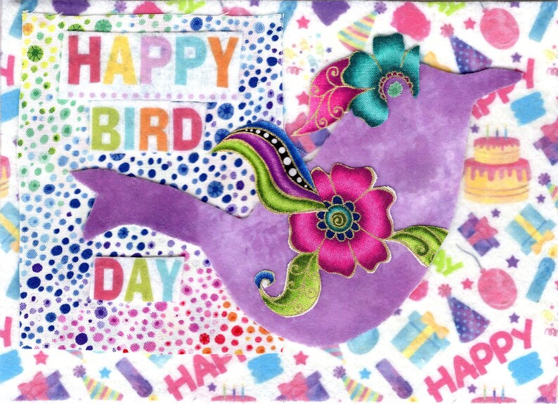 Happy Bird Day Card - Etsy