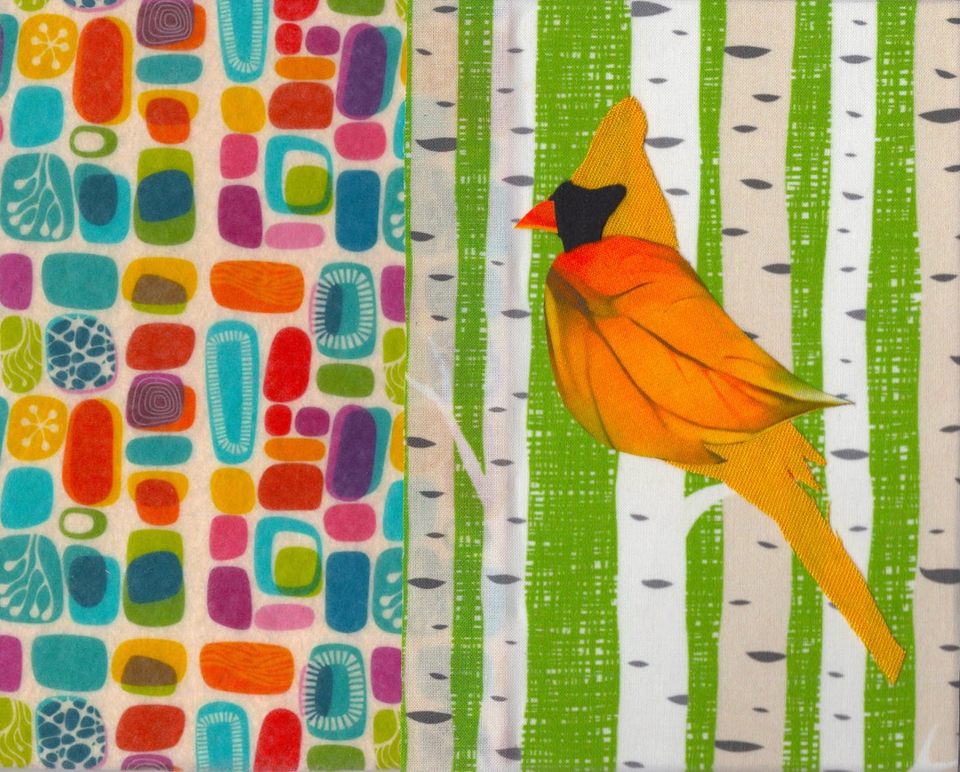 Funky Forest Cardinal - Etsy