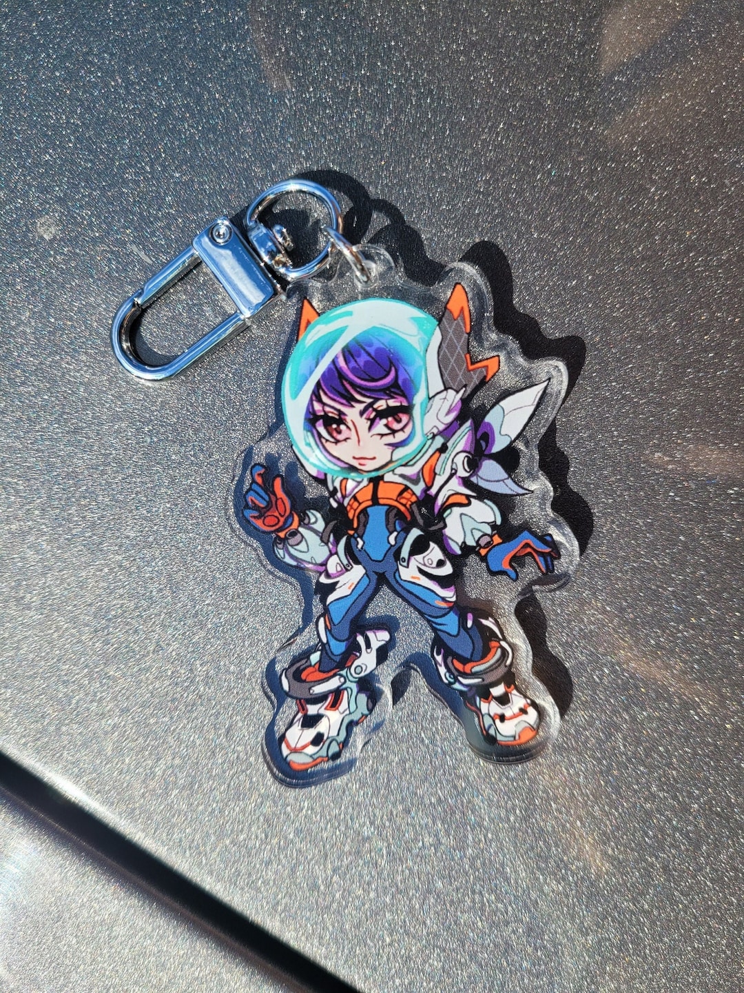 Juno - New Hero - Overwatch 2 Acrylic Keychain - Etsy