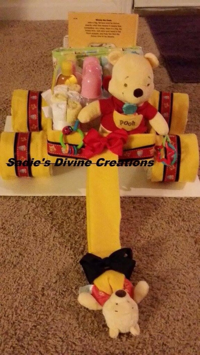 Winnie the Pooh Diaper Wagon - Etsy