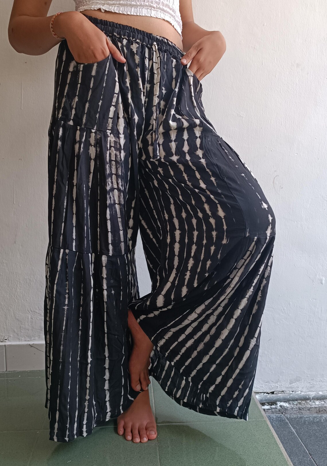 Loose Pants,yoga Pants, Hippie, Boho, Behemian, Harem Pants,wrap Pants ...