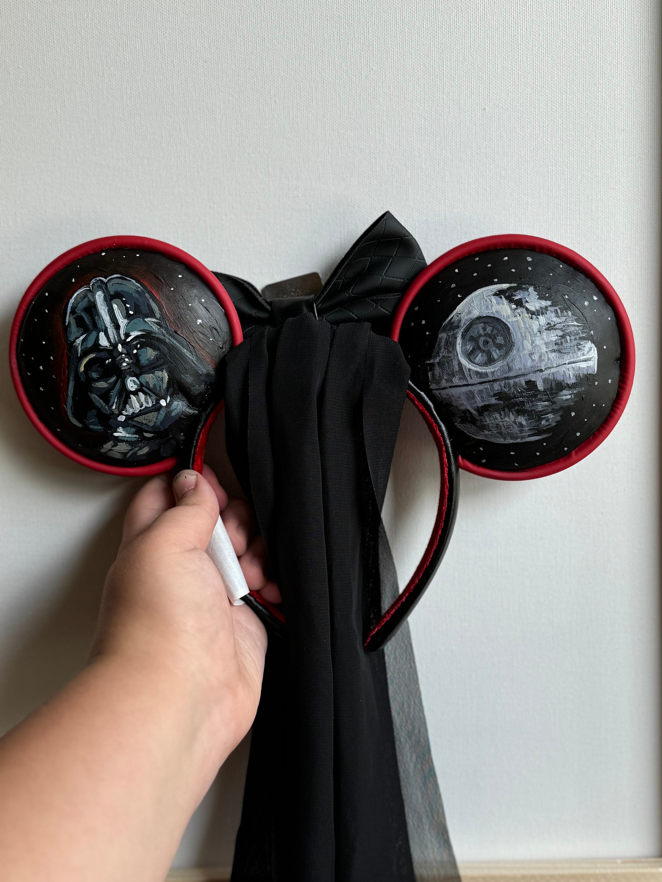 Customized Hand Painted Mickey/minnie Ears Travel Vacation Headband ...