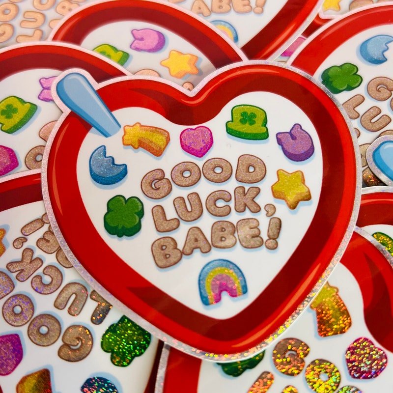 Good Luck Stickers - Etsy