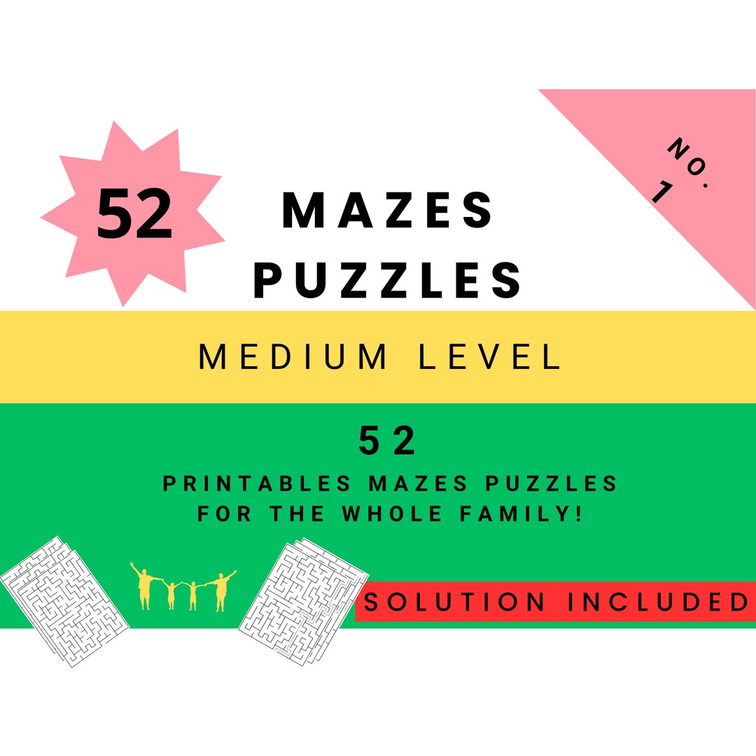 Mazes Puzzles, Adult Printable Games, Teens Printable Games, Kids Games ...