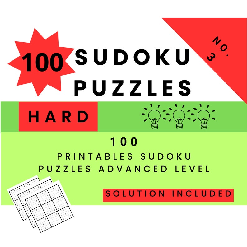 Sudoku Puzzles Hard Level, Adult Printable Games, Family Games, Sudoku ...