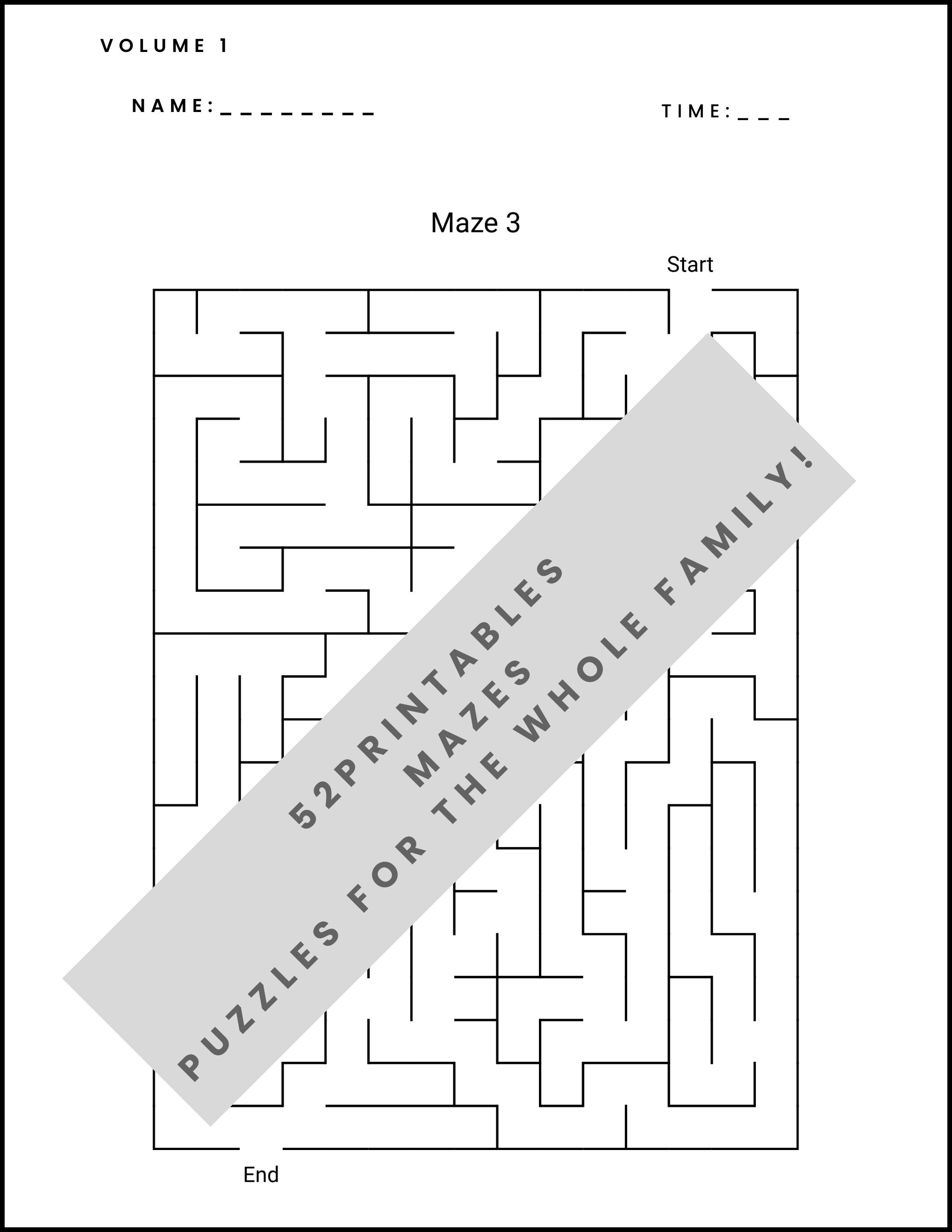 Mazes Puzzles, Adult Printable Games, Teens Printable Games, Kids Games ...