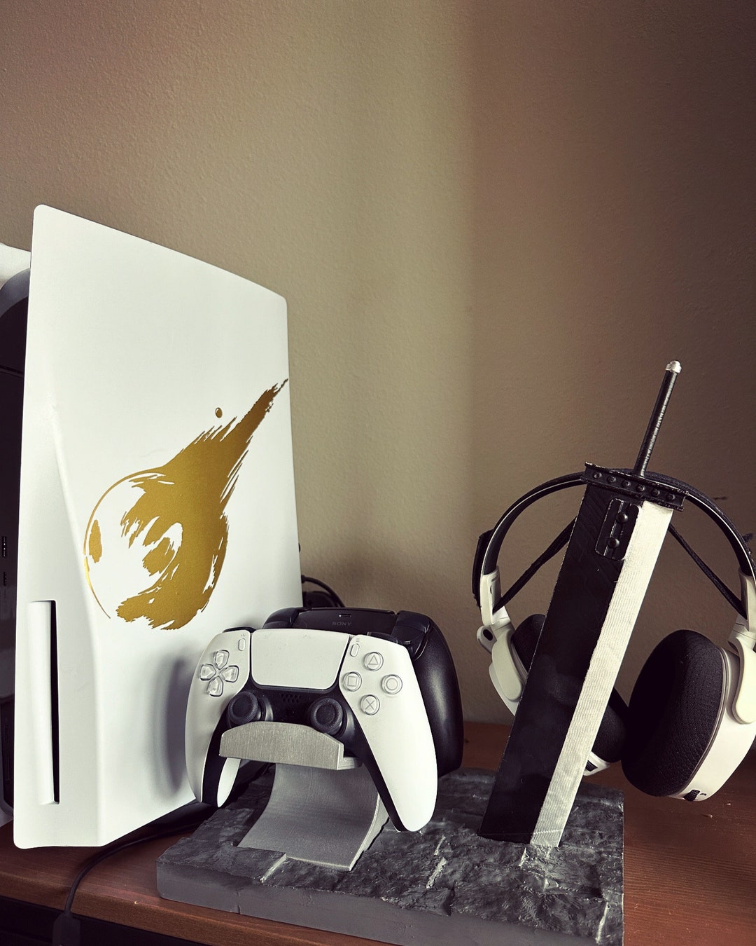 Buster Sword Controller/headphone Stand - 3d File ONLY - Etsy