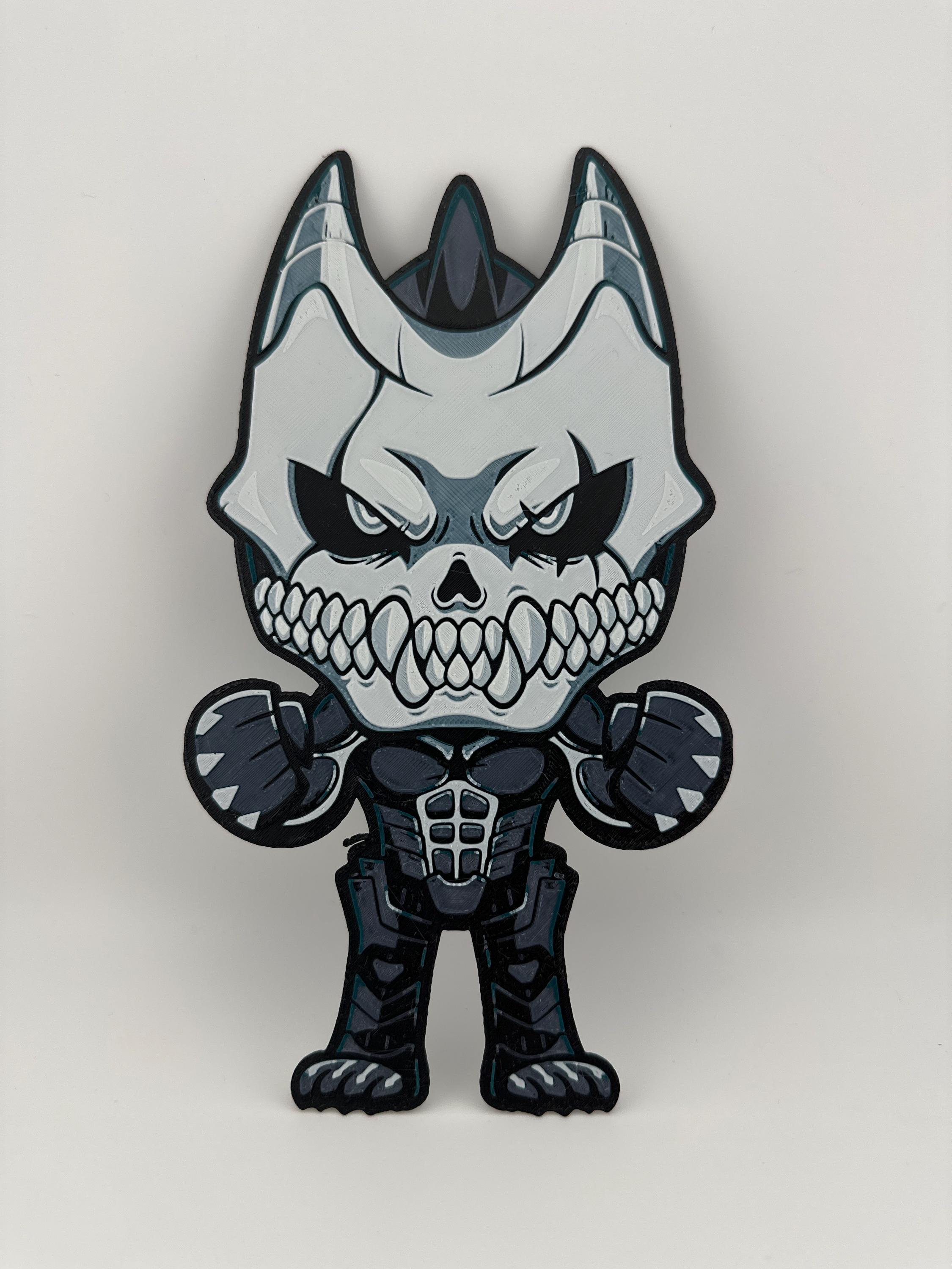 Kafka kaiju Form Kaiju No. 8 3d Printed Art Piece - Etsy
