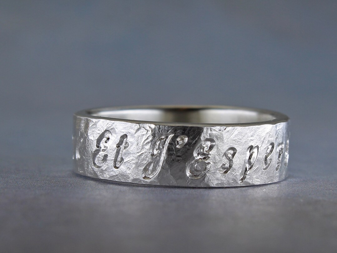 Custom Personalized Ring, Engraved Ring, Inscription Ring, Word Ring ...