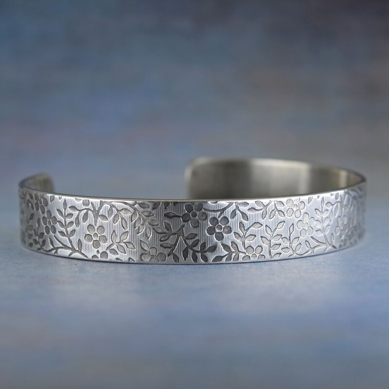 Embossed Bracelet - Etsy