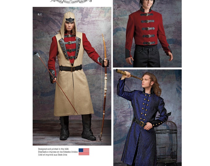 Simplicity Sewing Pattern8235 Arkivestry Gothic Men's - Etsy