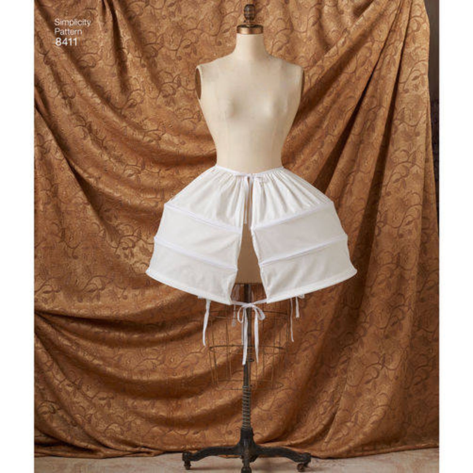 Simplicity Sewing Pattern 8411 1800's Gown Dress-costume | Etsy