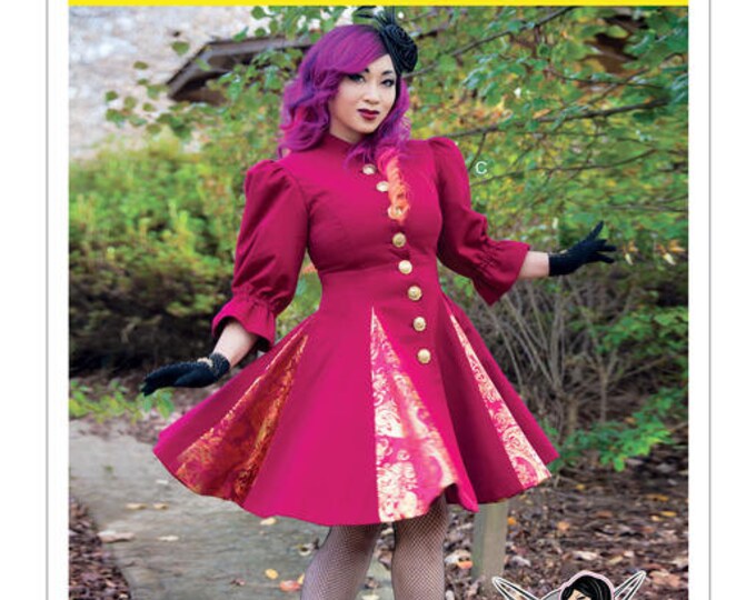 Mccalls Pattern 7373-fit and Flare or Godet Coats With - Etsy