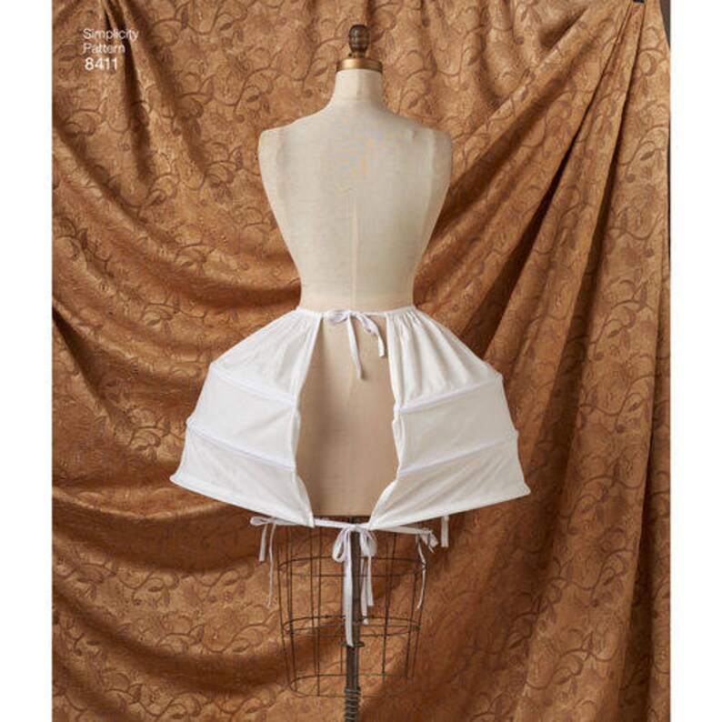 Simplicity Sewing Pattern 8411 1800's Gown Dress-costume | Etsy
