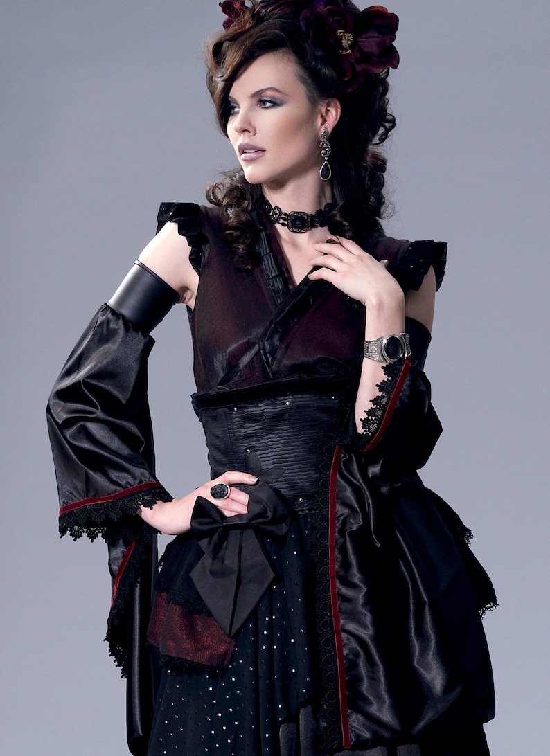 Mccall's Cosplay Pattern 2050 BELLE Noir-steampunk Gothic | Etsy
