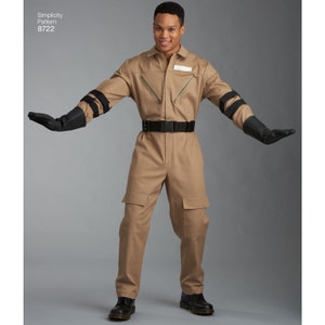 Simplicity Pattern 8722-misses', Men's, and Teens' Flight Suit-hal ...