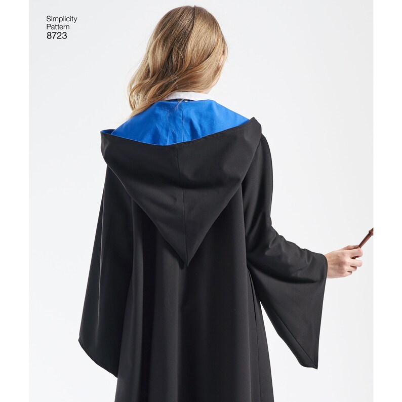 Simplicity Pattern 8723 Harry Potter Robe Tie and Sweater - Etsy