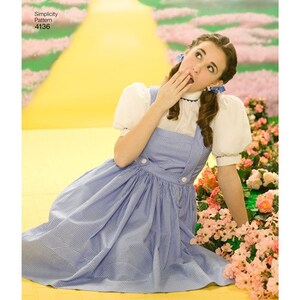 Sewing Pattern-simplicity 4136-the Wizard of Oz, Good Witch, Bad Witch ...