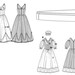 Burda Pattern 2479-empress or Washer Woman Ren Faire Wedding Dress Size ...