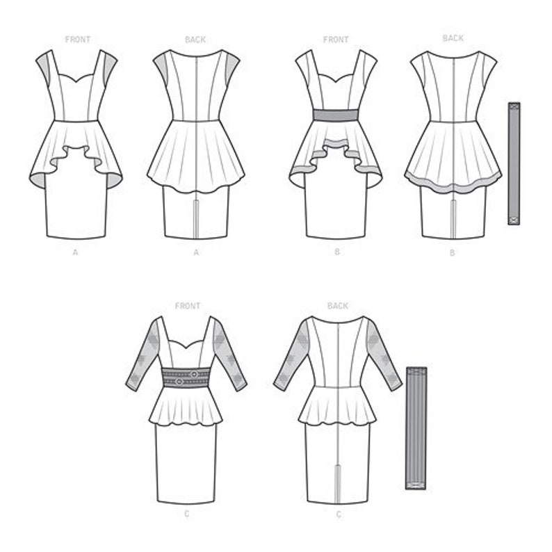 Simplicity Pattern 9165-steampunk Gothic-female Beetlejuice - Etsy