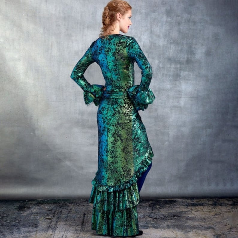 Simplicity Pattern 8973 Morticia, Vampire Dress and Cape Size 6-14 - Etsy