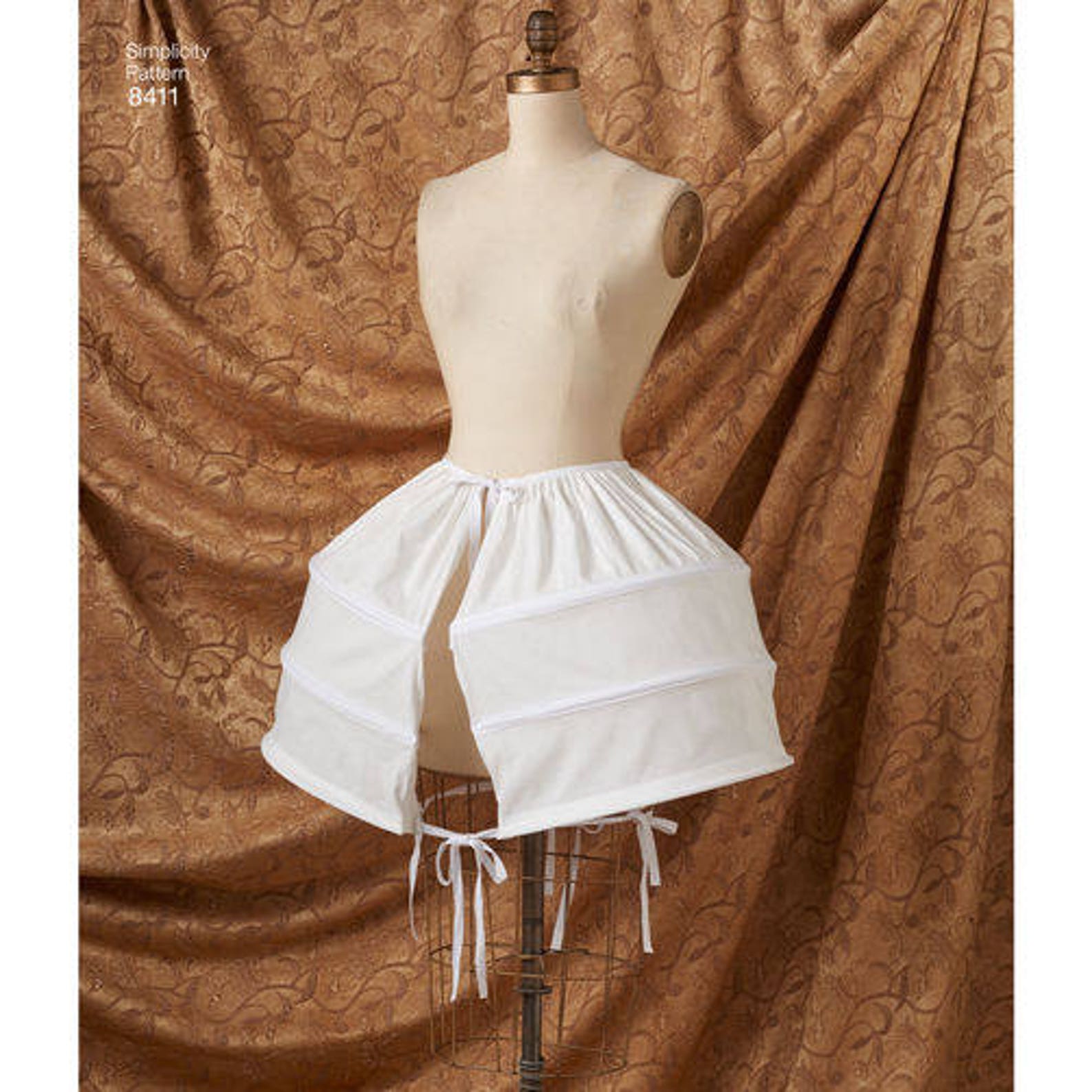 Simplicity Sewing Pattern 8411 1800's Gown Dress-costume - Etsy
