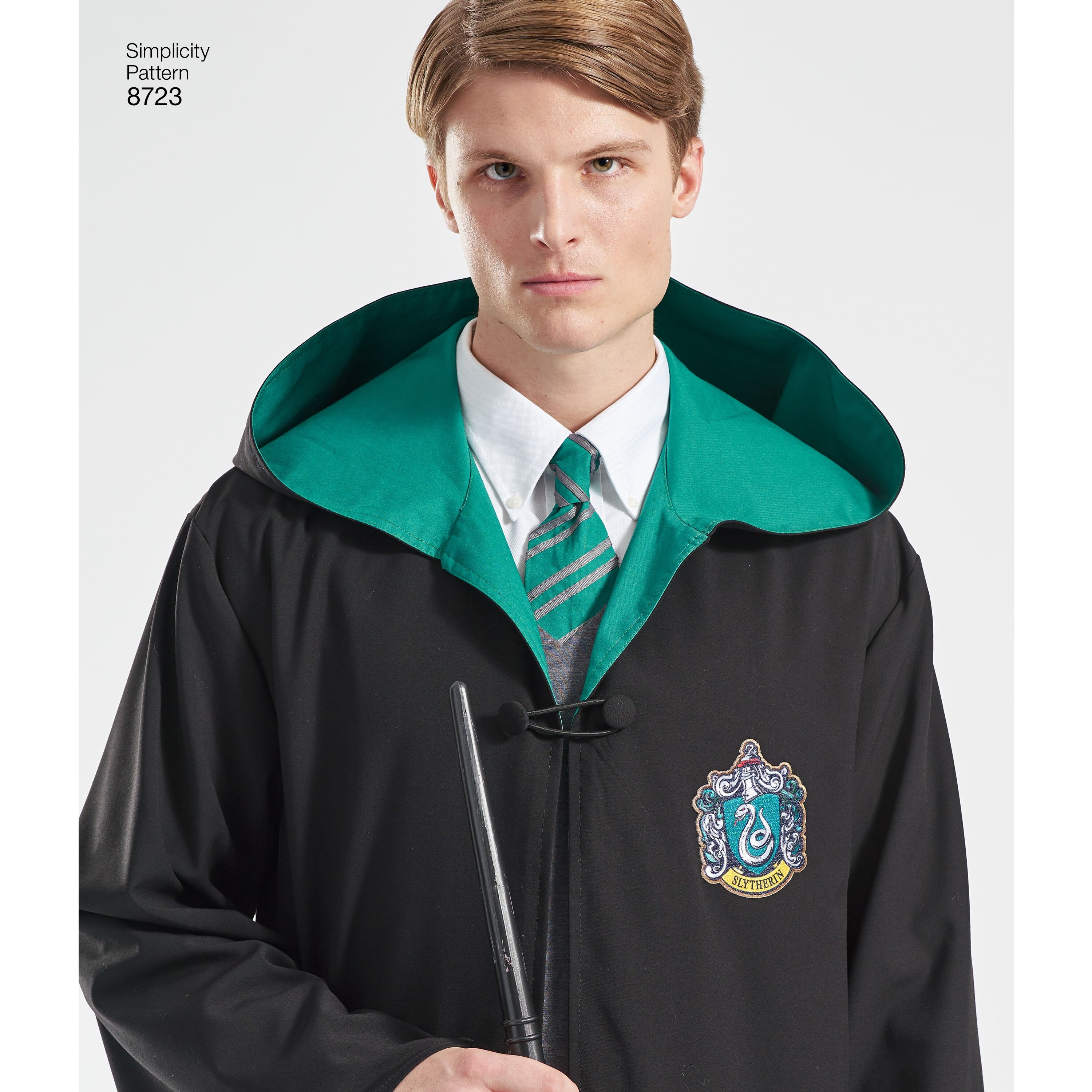 Simplicity Pattern 8723- Harry Potter Robe, Tie and Sweater Size XS-L ...