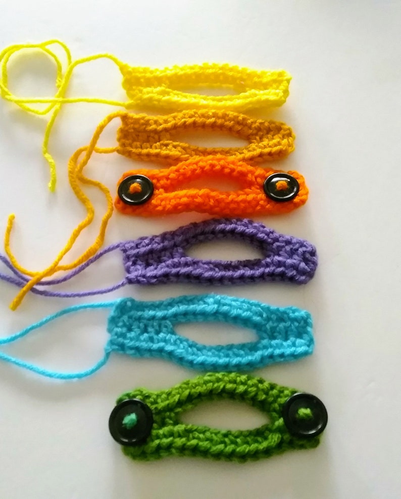 Ear Savers Crochet Mask Ear protectorsPonytail Ear | Etsy