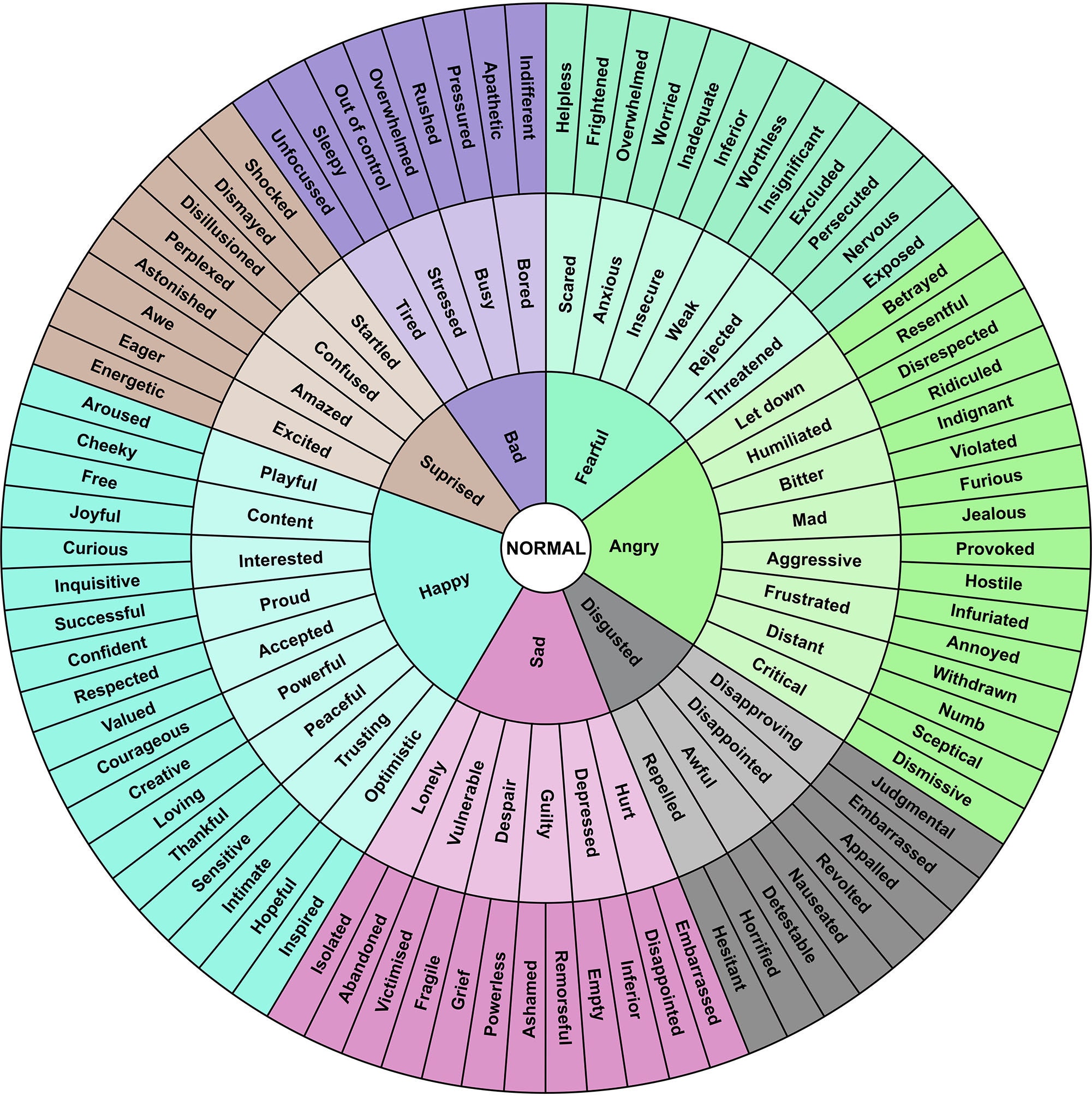 Hindi Feeling Wheel | Emotion Compass | Emotions Chart Poster | Therapy ...