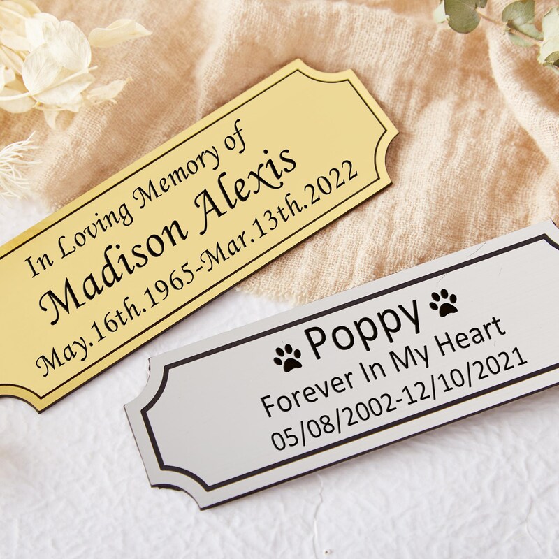 Personalized Pet Name Plate - Etsy