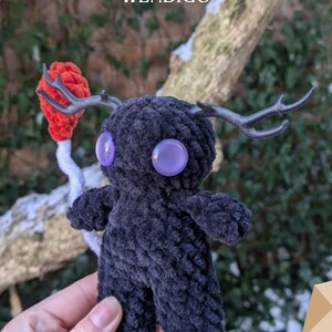 Wendigo - Antler Safety Horns - Crochet Amigurumi Accessory - 3D ...