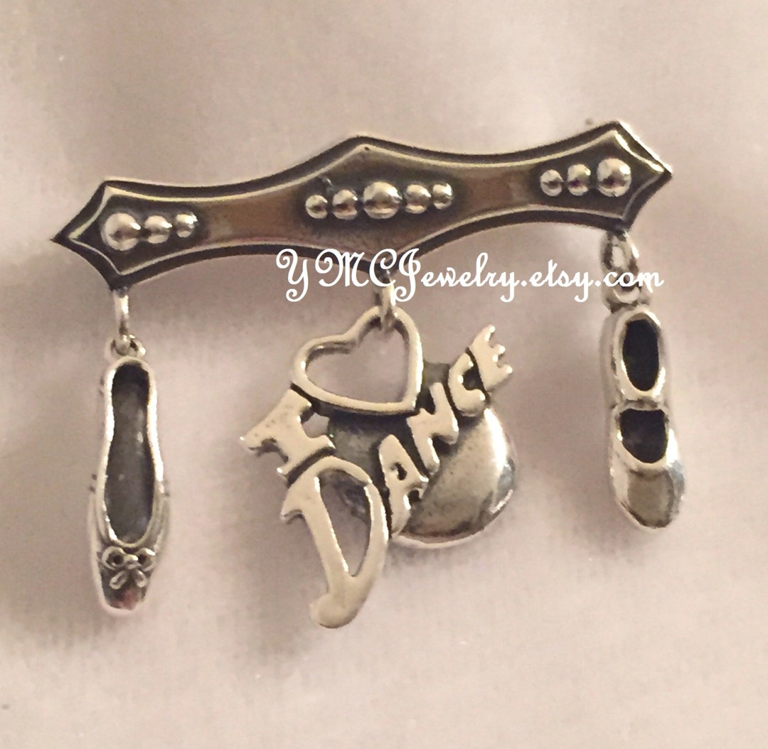 Sterling Silver Dance Brooch Pin,dancer Present,sterling Silver ...
