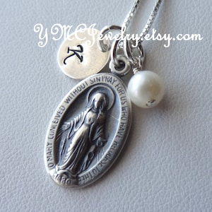 Sterling Silver Baptism Medal Necklace,christering Necklace,baby Boy ...