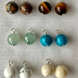 Interchangeable Silver Leverback Earrings-6 Pairs,interchangeable ...