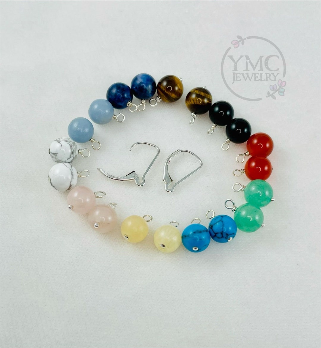 Interchangeable Silver Leverback Earrings-6 Pairs,interchangeable ...